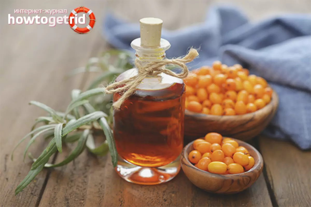 Sea buckthorn oil.