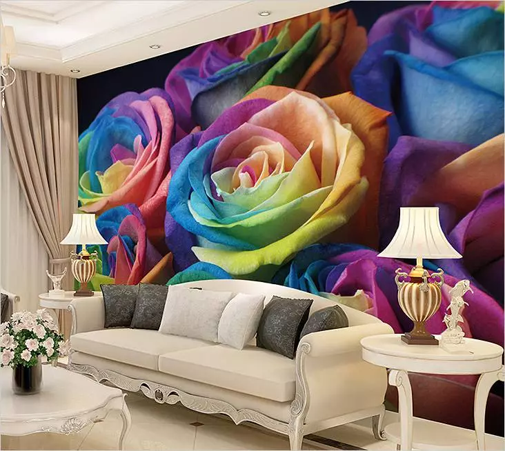 Wand mural am Interieur