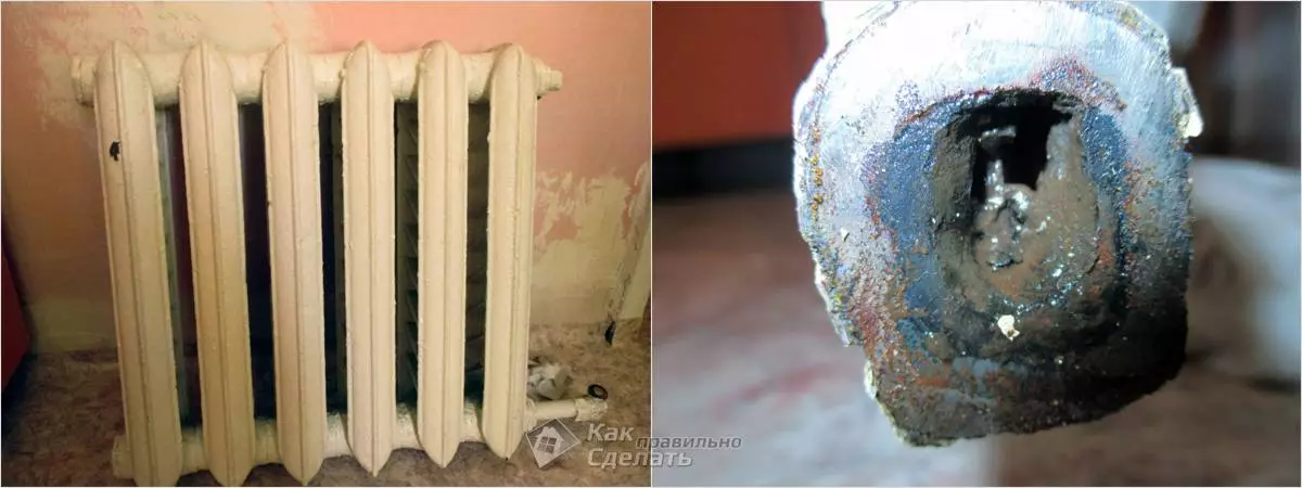 Radiator lama diberi skor buruk