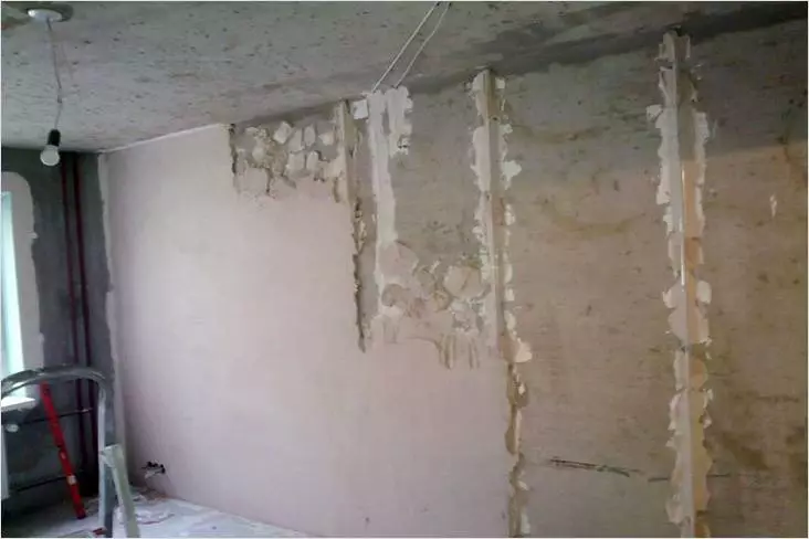 Stucco კედლები ქვეშ ფონი