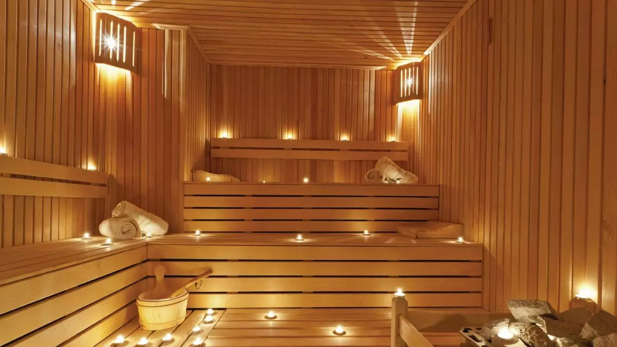 Interior decoration of a wooden bath: Photo of the best ideas for baths do it yourself 1598_29