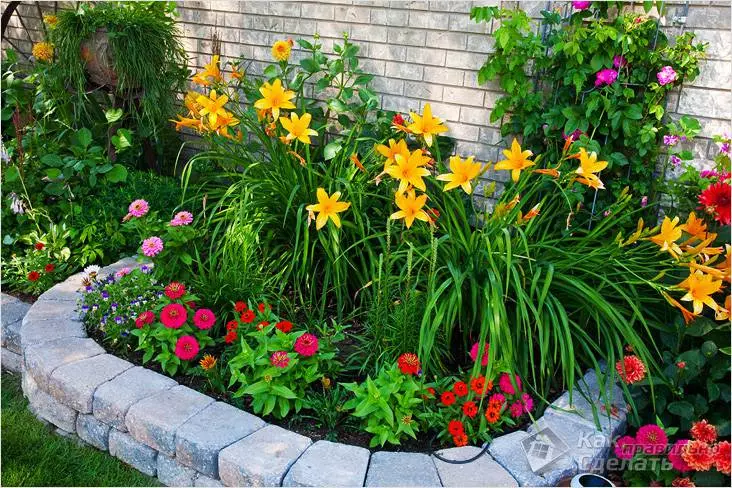 Gartenzaun für Blumenbeete