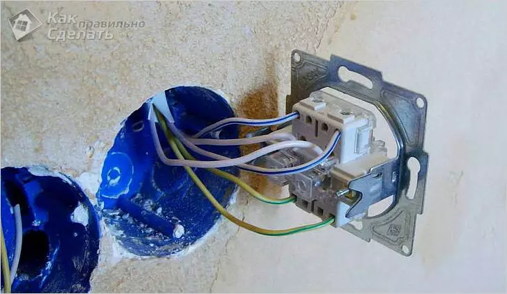 Instalación de un interruptor de doble paso.