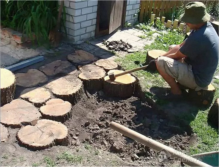 Полагане на градински песни