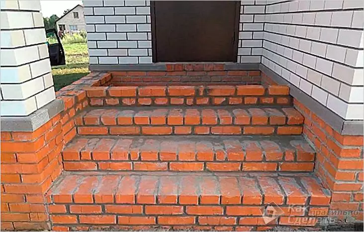 Brick Porch.