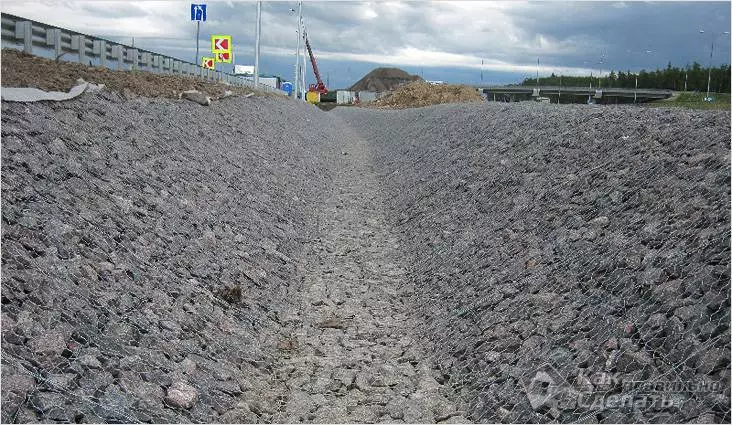 Gabions í aðgerð