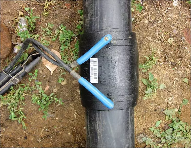 Example of pipe welding PND