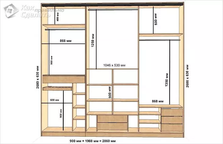 Wardrob Cooupe ራስዎ + ፎቶዎች, ስዕሎች 4009_37