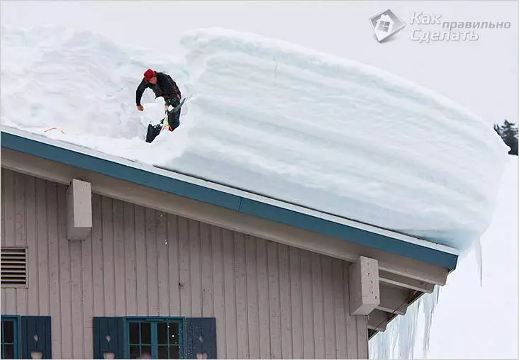 そのような積雪量はデザインで考慮されるべきです