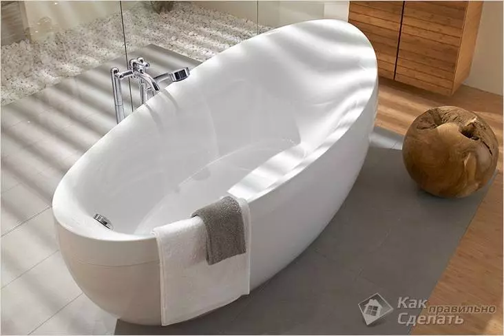 Paano pumili ng acrylic bath 4241_1