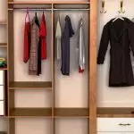 Garderobe-compartiment: hoe u de vulling van de kast, tips, voorbeelden en instructies correct plannen 4325_56