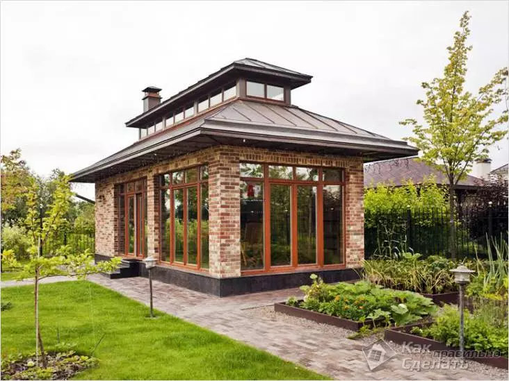 Gazebo mat Barbecue