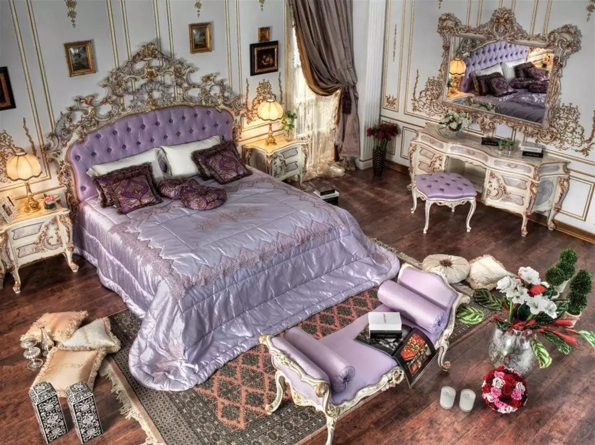 Rococo dans la chambre moderne