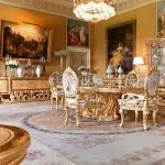 Comment émettre une salle à manger dans le style de Rococo