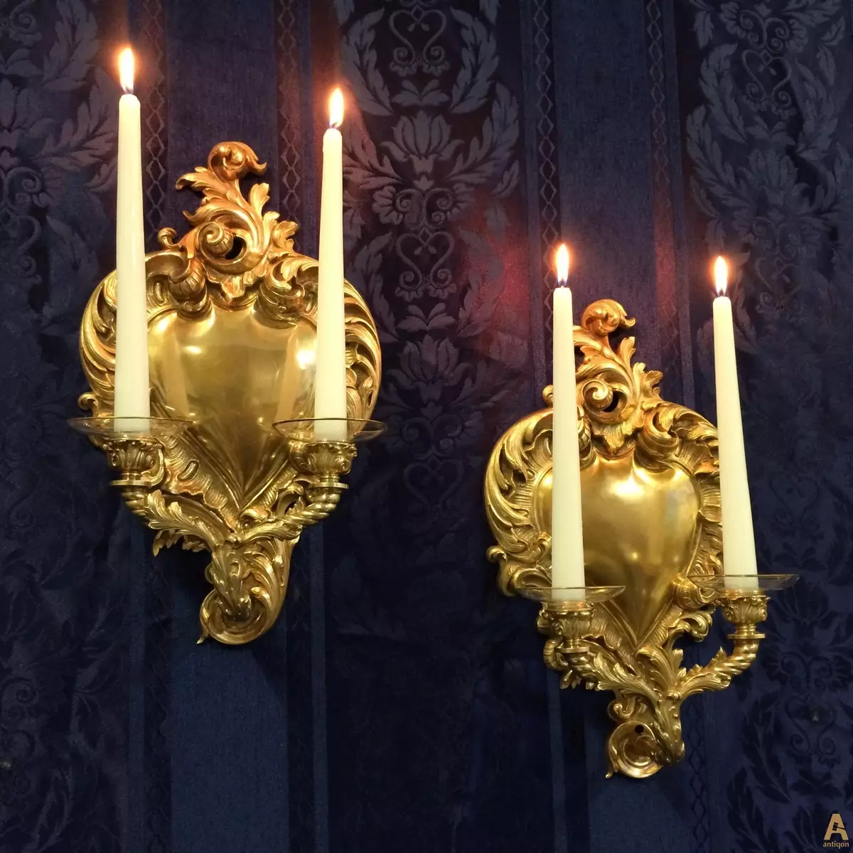 Prachtige rokoko-sconce