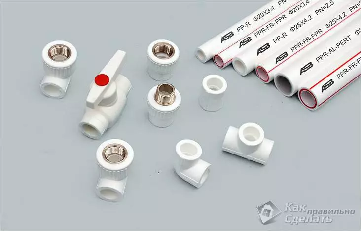 polypropylene ပိုက်များနှင့် fittings