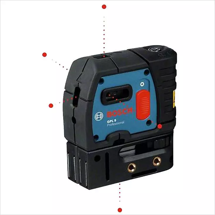 Mức chấm laser sẽ cung cấp một hình chiếu của các điểm có thể nhìn thấy tốt.