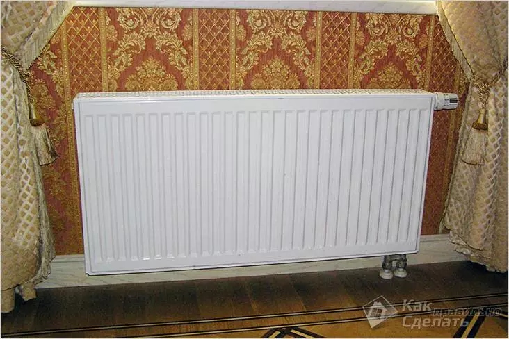 Nižšie spojenie vykurovacích radiátorov - Nižšie schéma pripojenia chladiča 5086_1