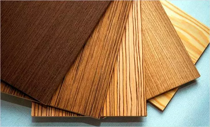 Veneered MDF panelləri