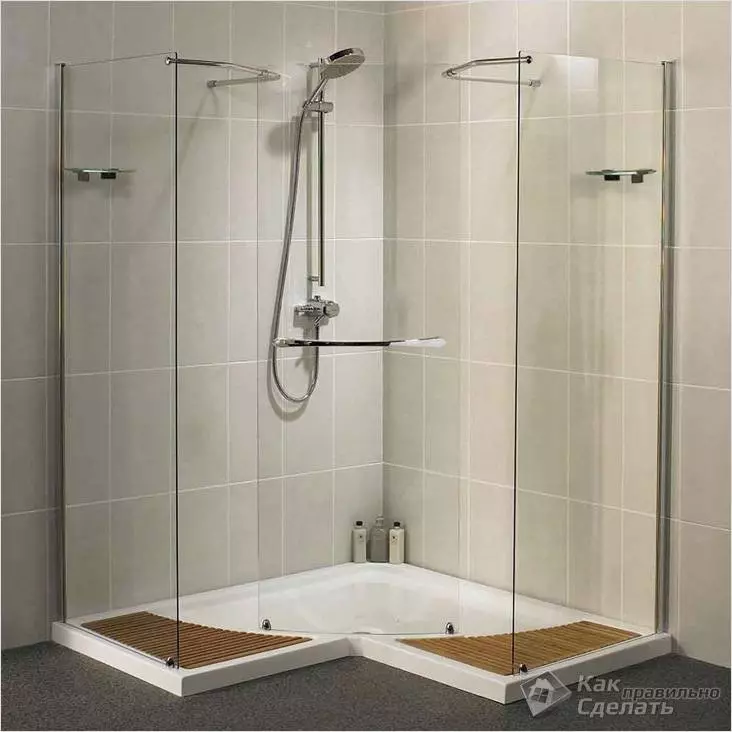 Mga elemento ng shower cabin