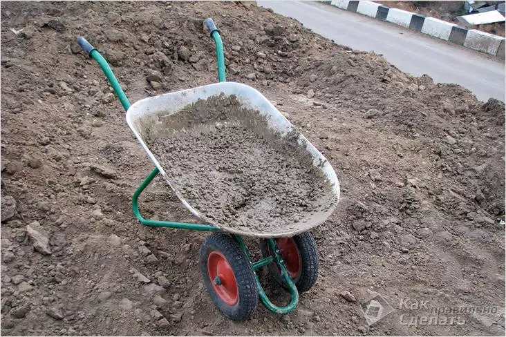 Hoe om beton te maak - beton met jou eie hande