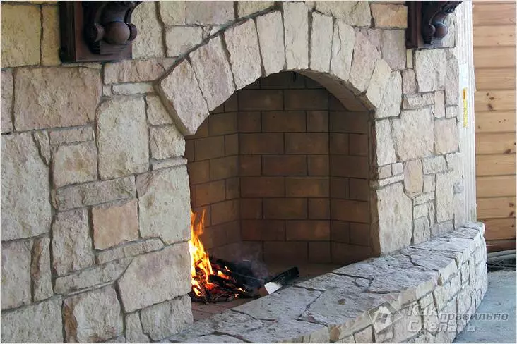 Si të dele vetë fireplace nga tulla - hedhjen e zjarrit e bën atë vetë