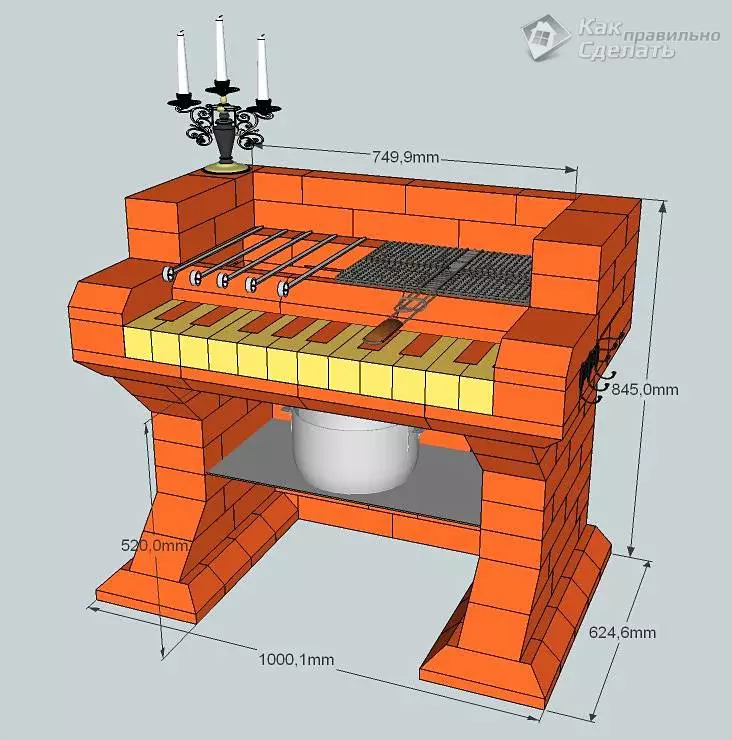 Barbecue mangal