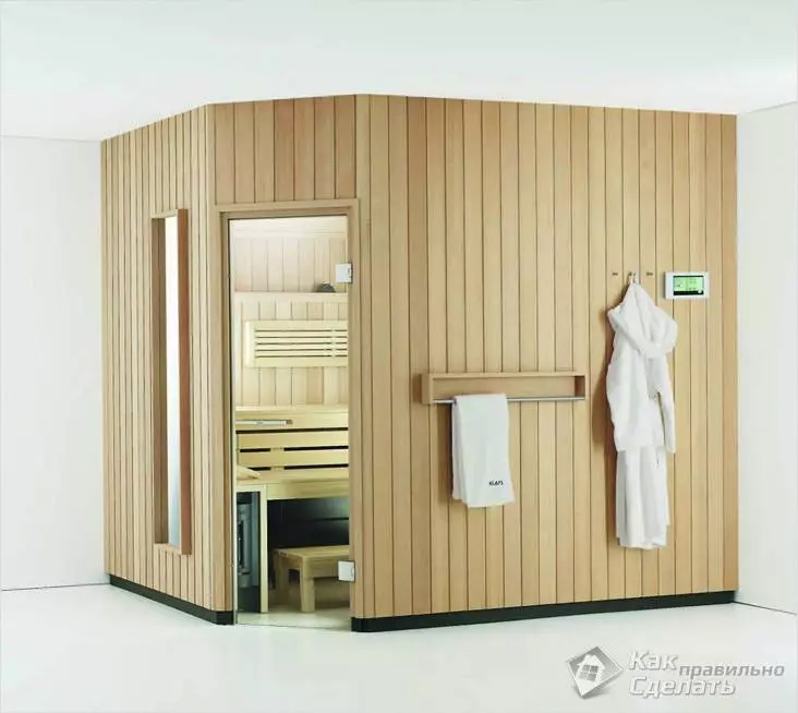 Kentsel Daire İçin Sauna